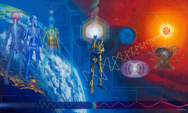 SELF-SCIENTIFIC Original Painting by MEAR ONE - Threyda Art and Apparel