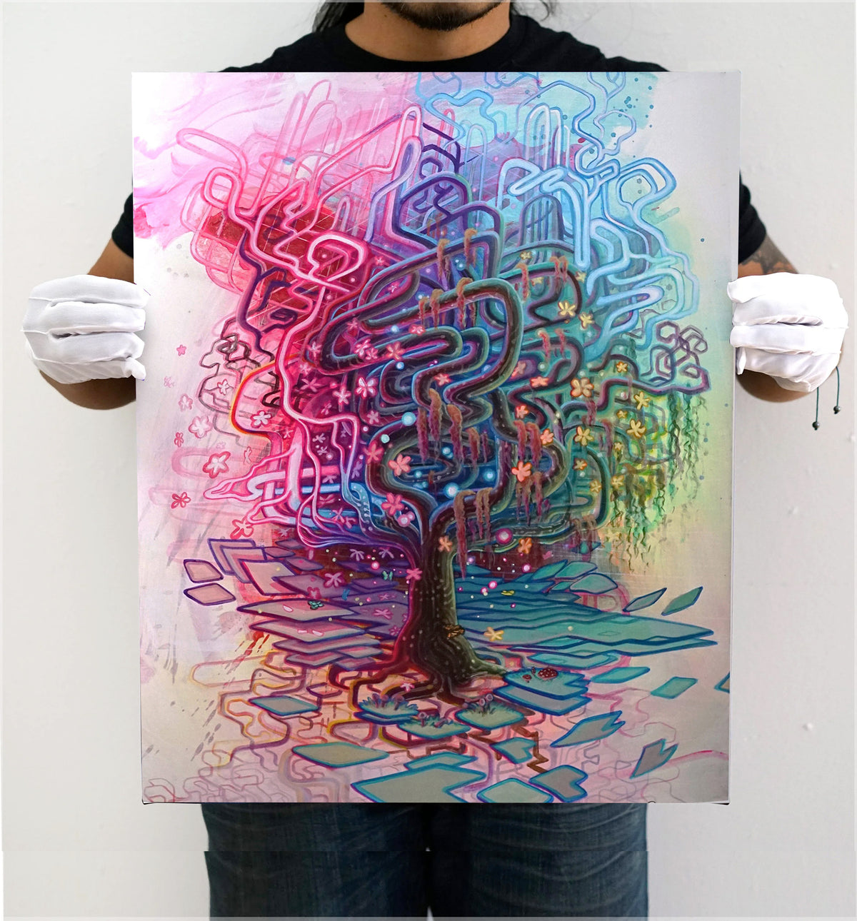 Circuitree Signed Print by Jake Amason - Threyda Art and Apparel