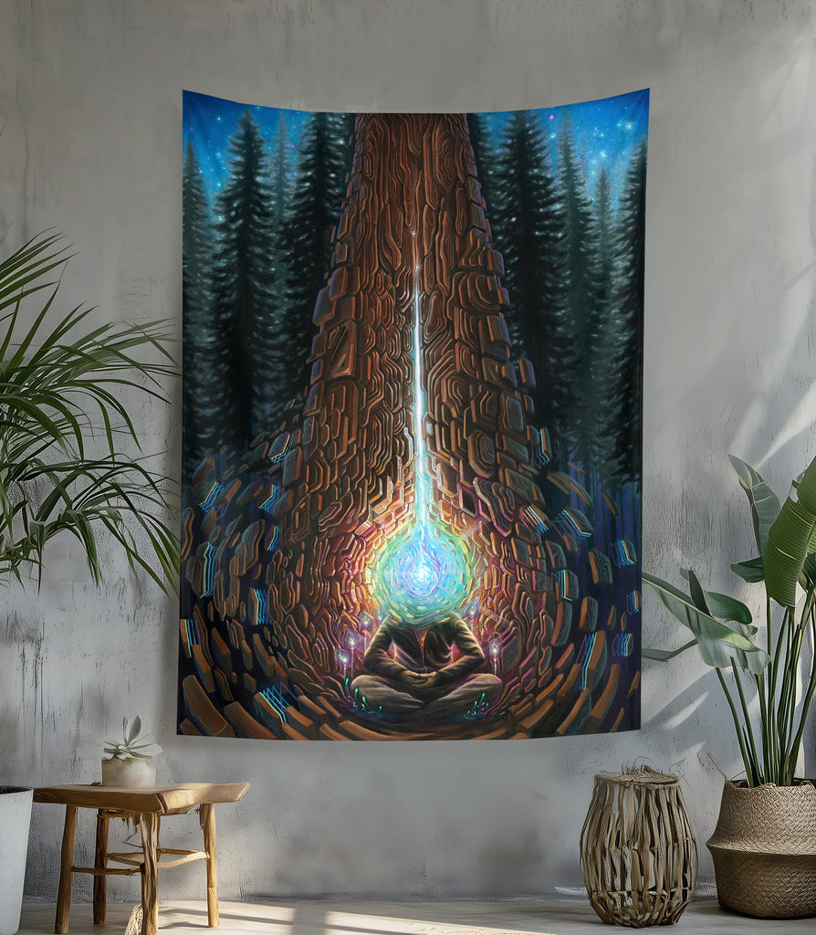 Closer To The Core Tapestry by Blake Foster x Sean Zenner - Threyda Art ...